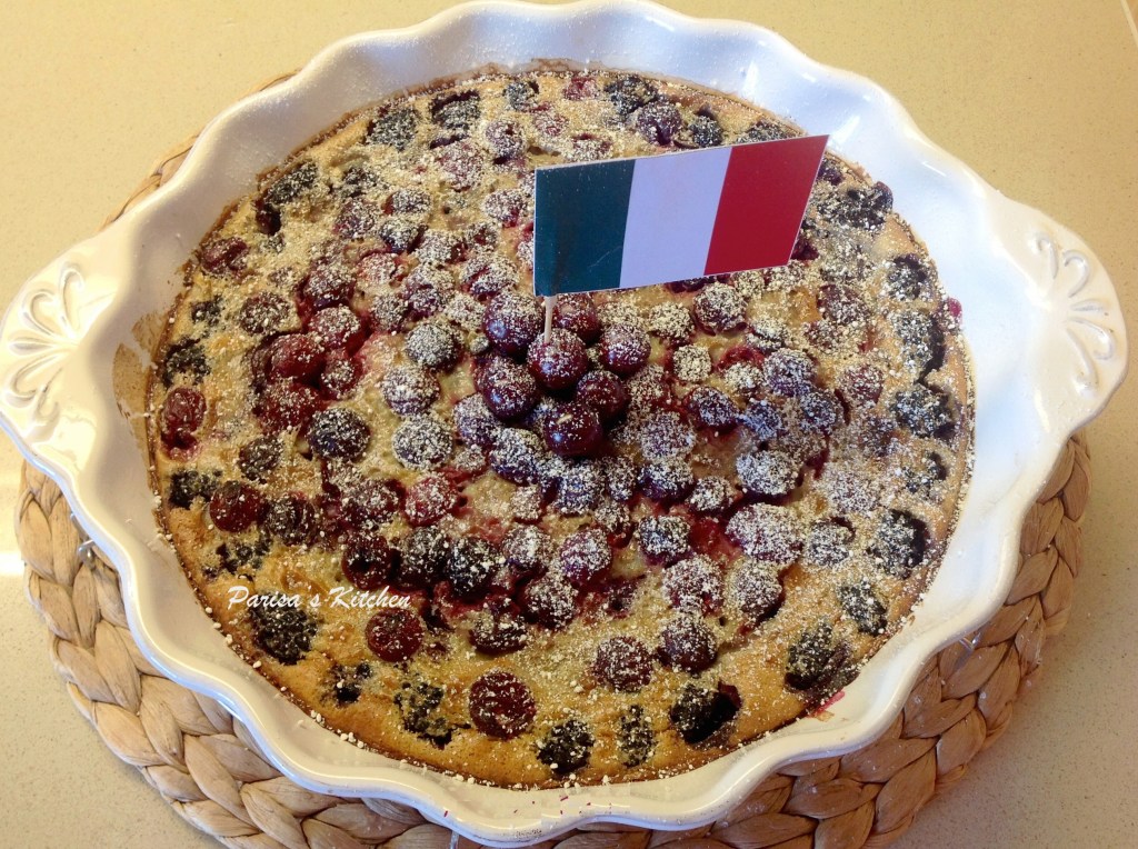 Cherry-Berry Clafoutis (French Fruit Custard) – Parisa's Kitchen