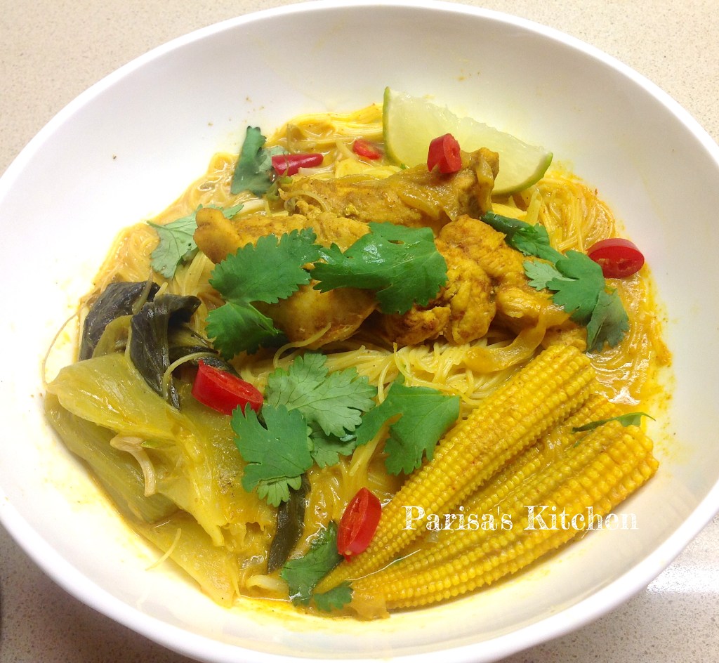 Singaporean Curry Laksa – Parisa's Kitchen