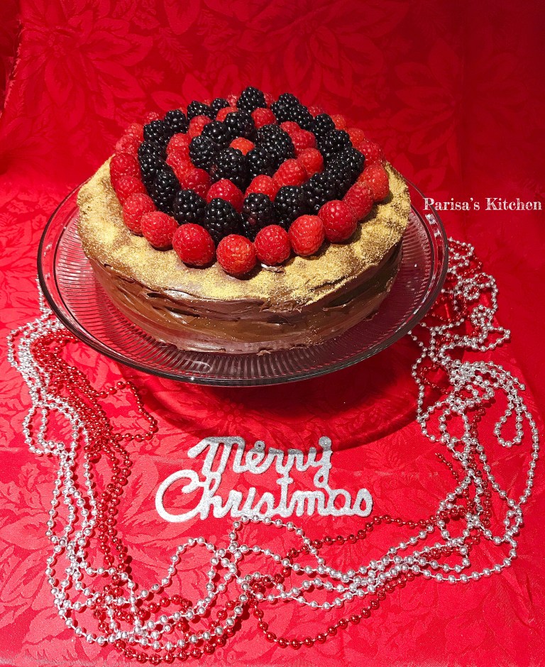 Chambord Chocolate & Raspberry Cake – Parisa's Kitchen